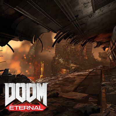 ArtStation - Doom Eternal: Super Gore Nest