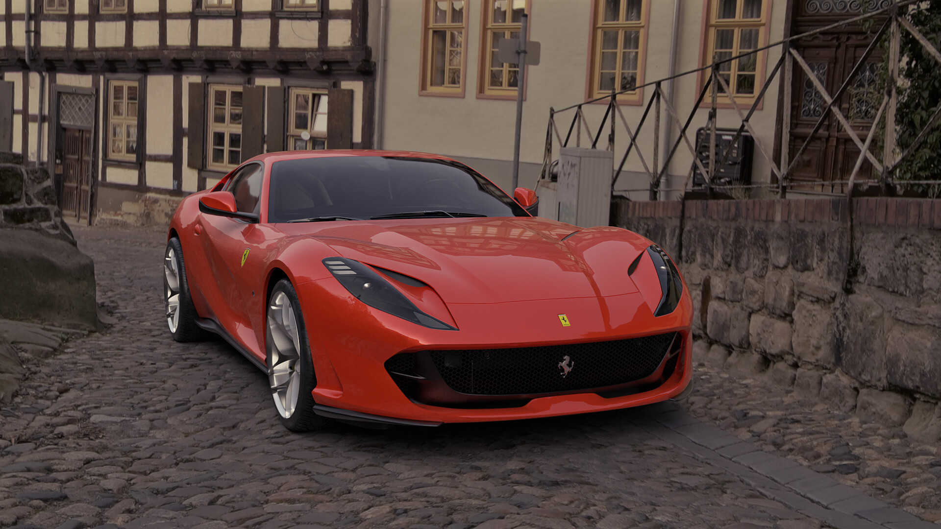 ArtStation - Ferrari 812 Superfast