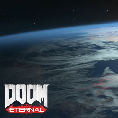 ArtStation - DOOM Eternal - Main Menu Backgrounds
