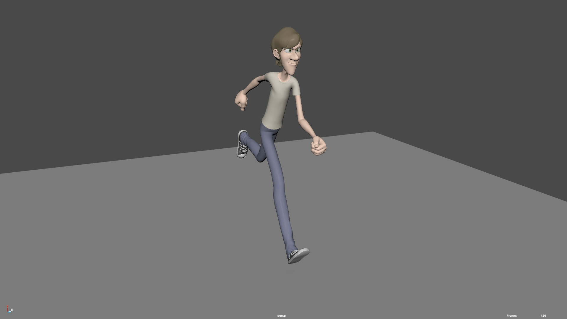 ArtStation - Run Cycle | Animation Maya