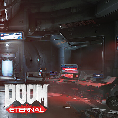 ArtStation - Doom Eternal Mars Core
