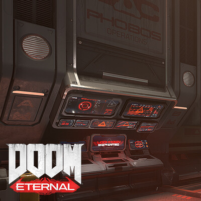 ArtStation - Doom Eternal - Mars Core Intro