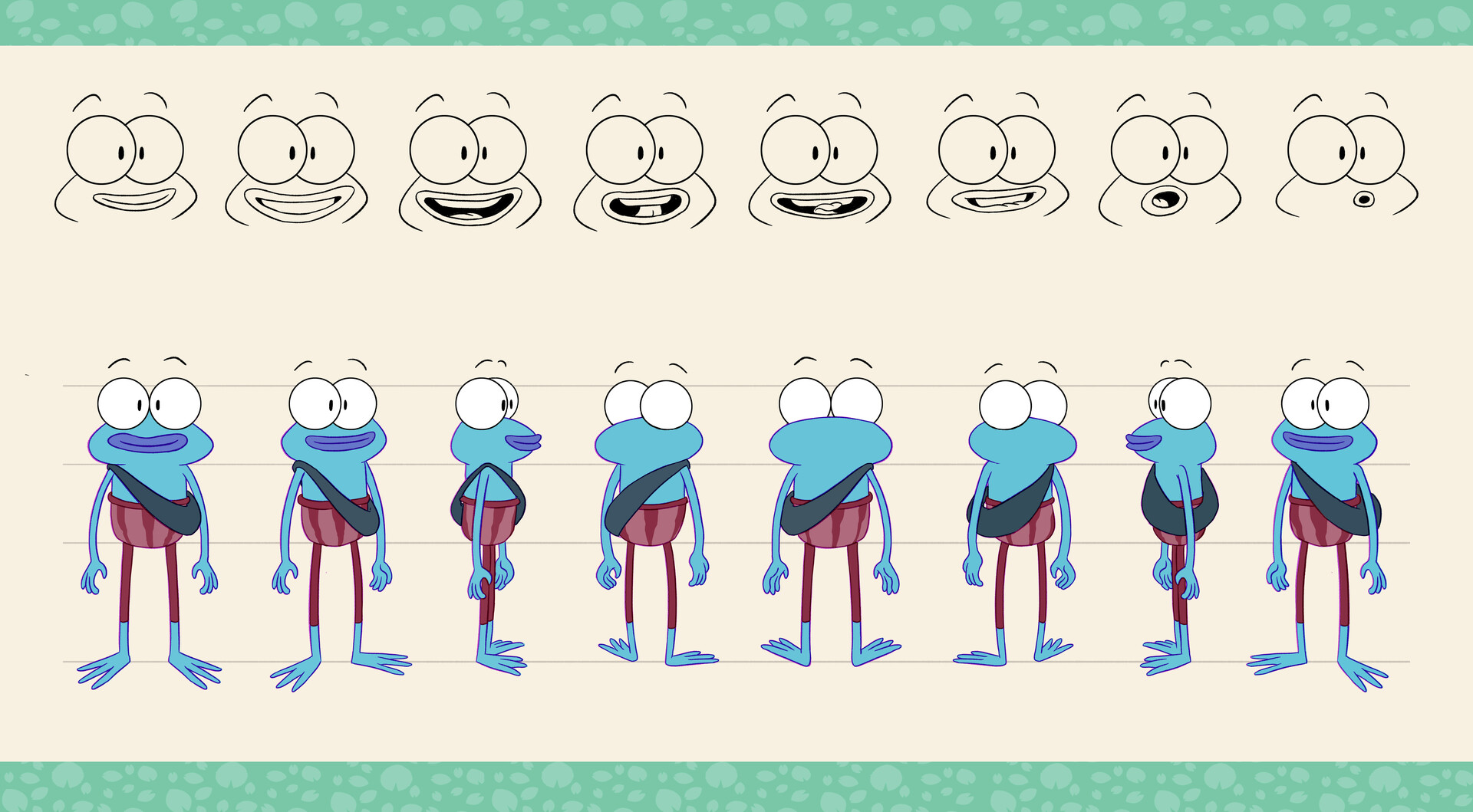 ArtStation - Wade's Glade - Wade Turnaround