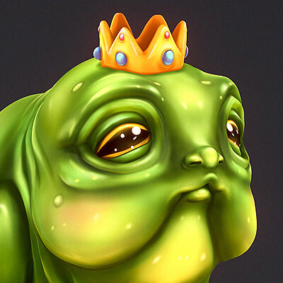 ArtStation - The Frog Prince