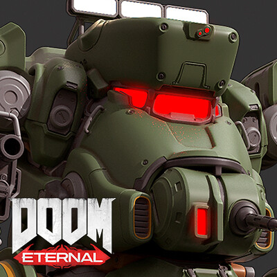 ArtStation - DOOM Eternal: Arc Mech