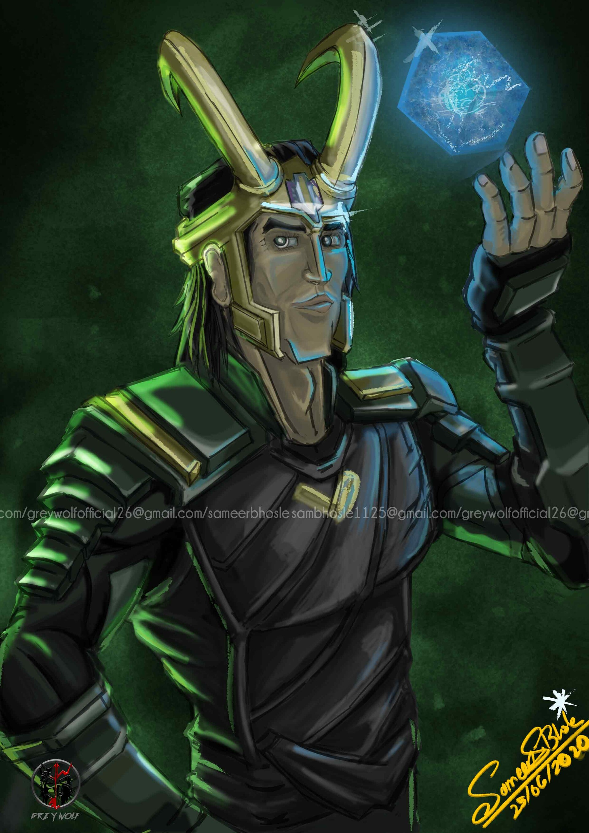 ArtStation - LOKI - THE GOD of Mischief