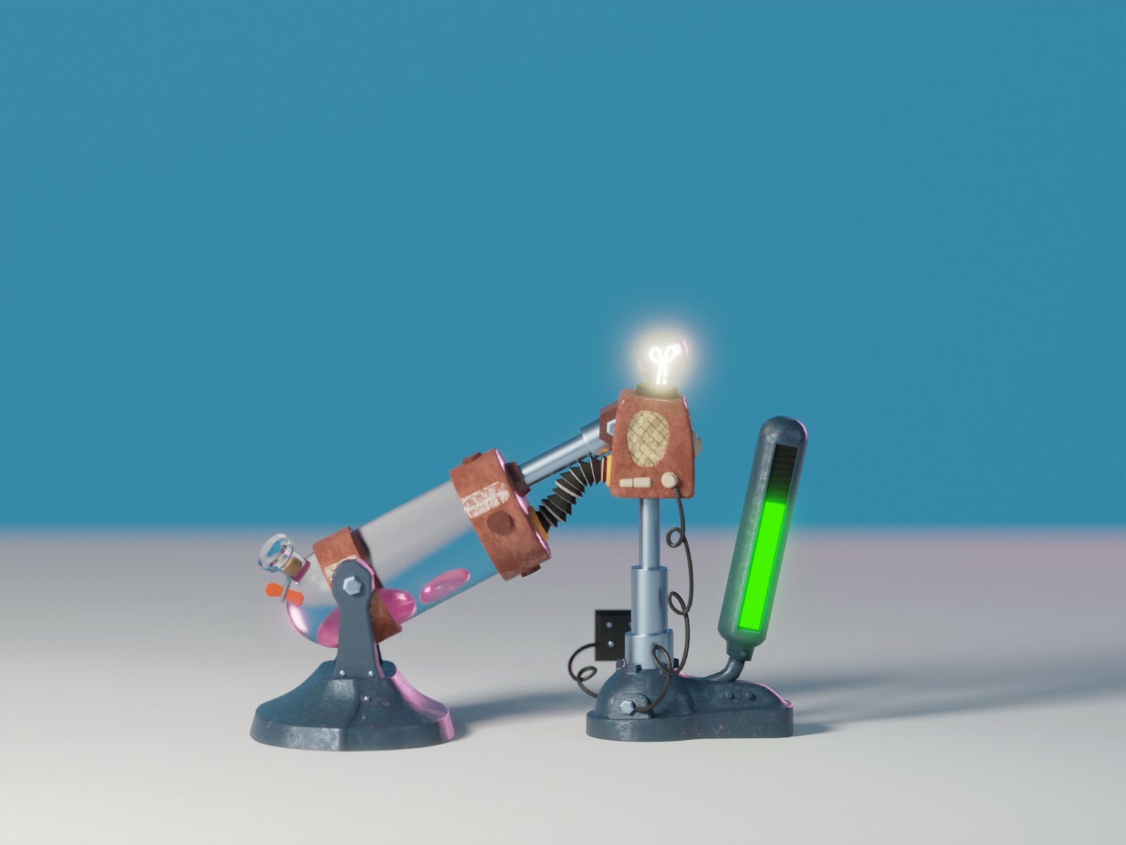 ArtStation - Oxygen Not Included: Hydrogen generator fanart animation