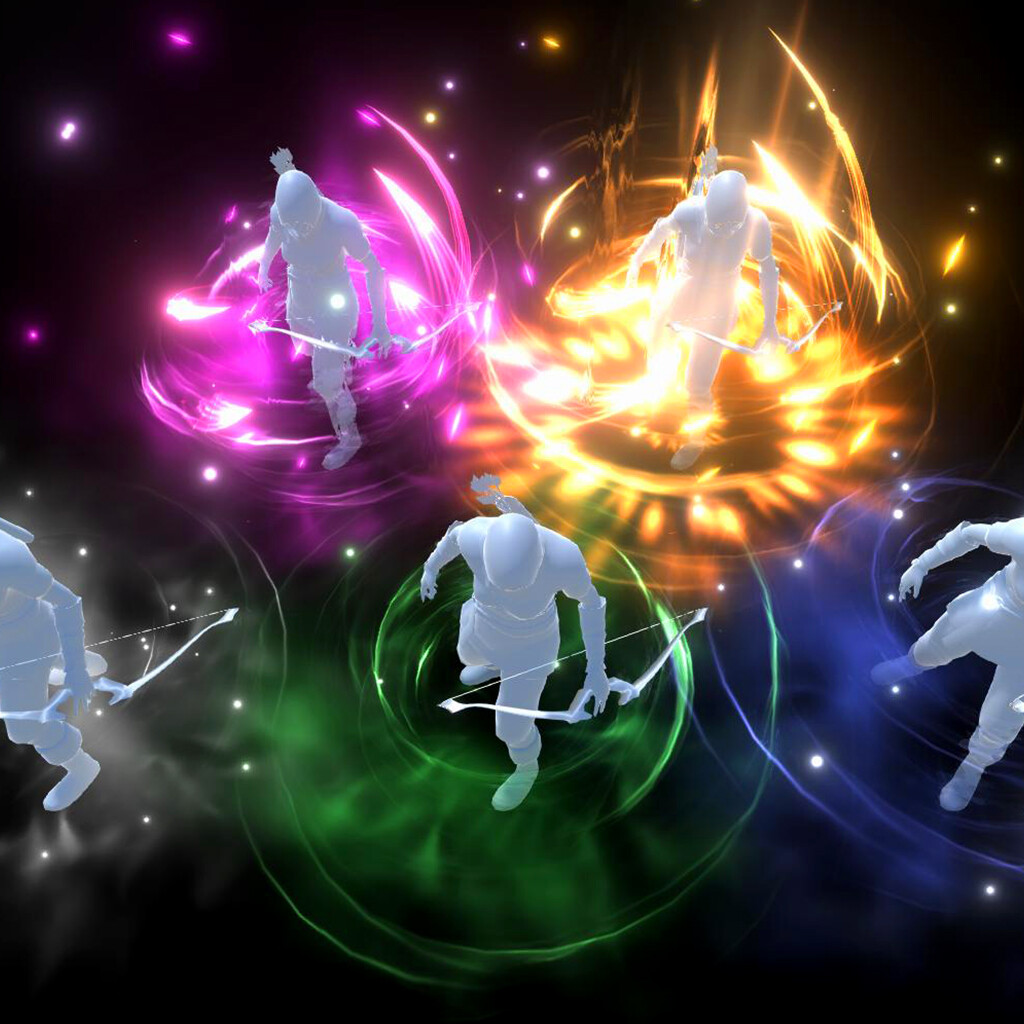 ArtStation - Game VFX: KI auras