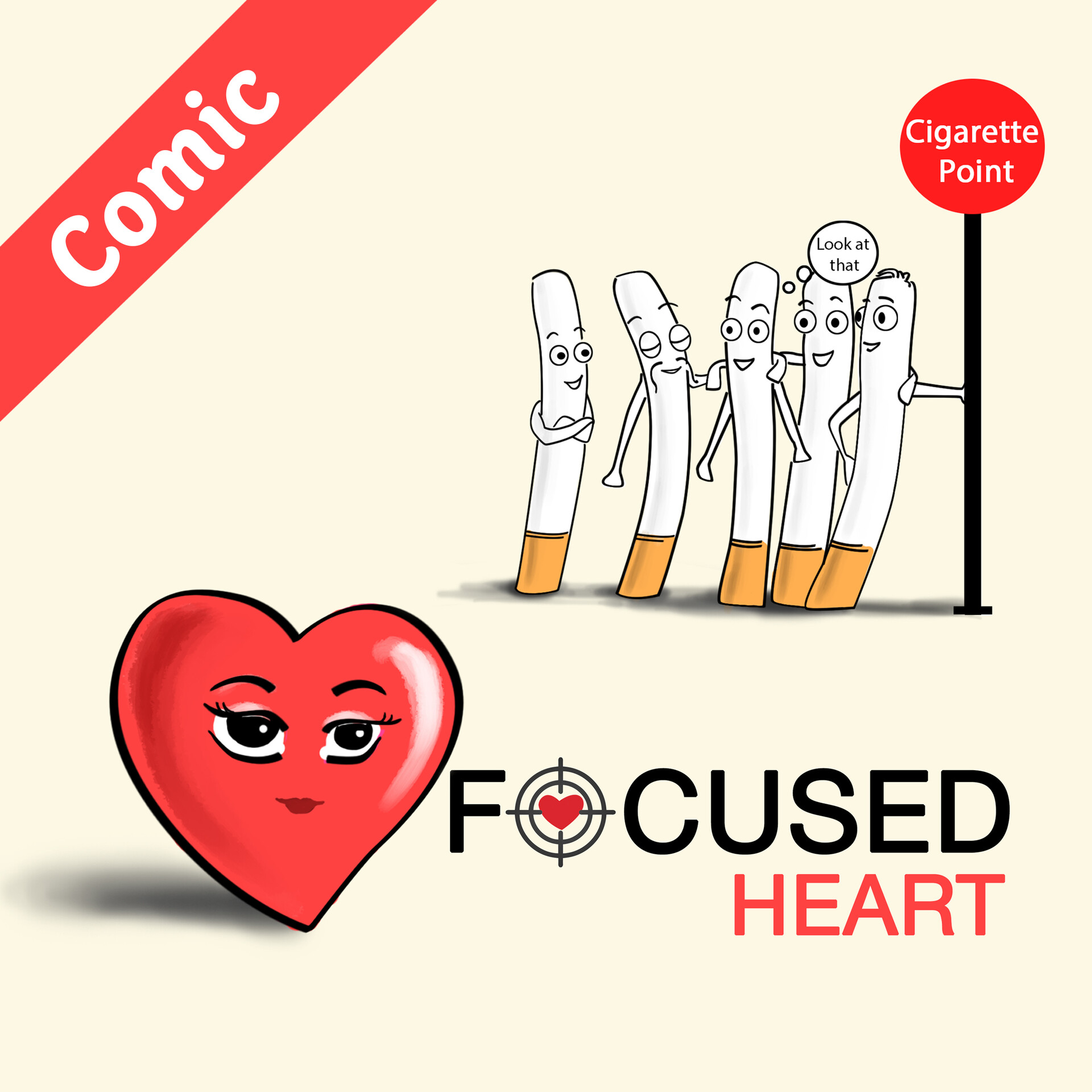 ArtStation - Full Comic on "Focused Heart"