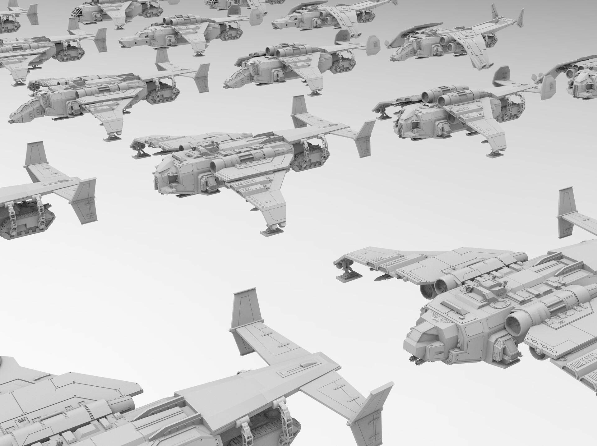 ArtStation - Imperial Guard Armoury - Kitbash