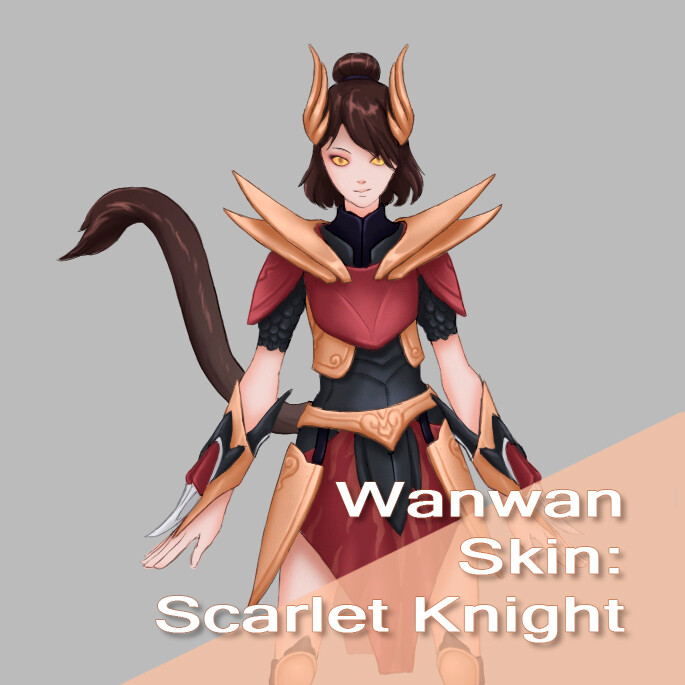 ArtStation - Scarlet Knight