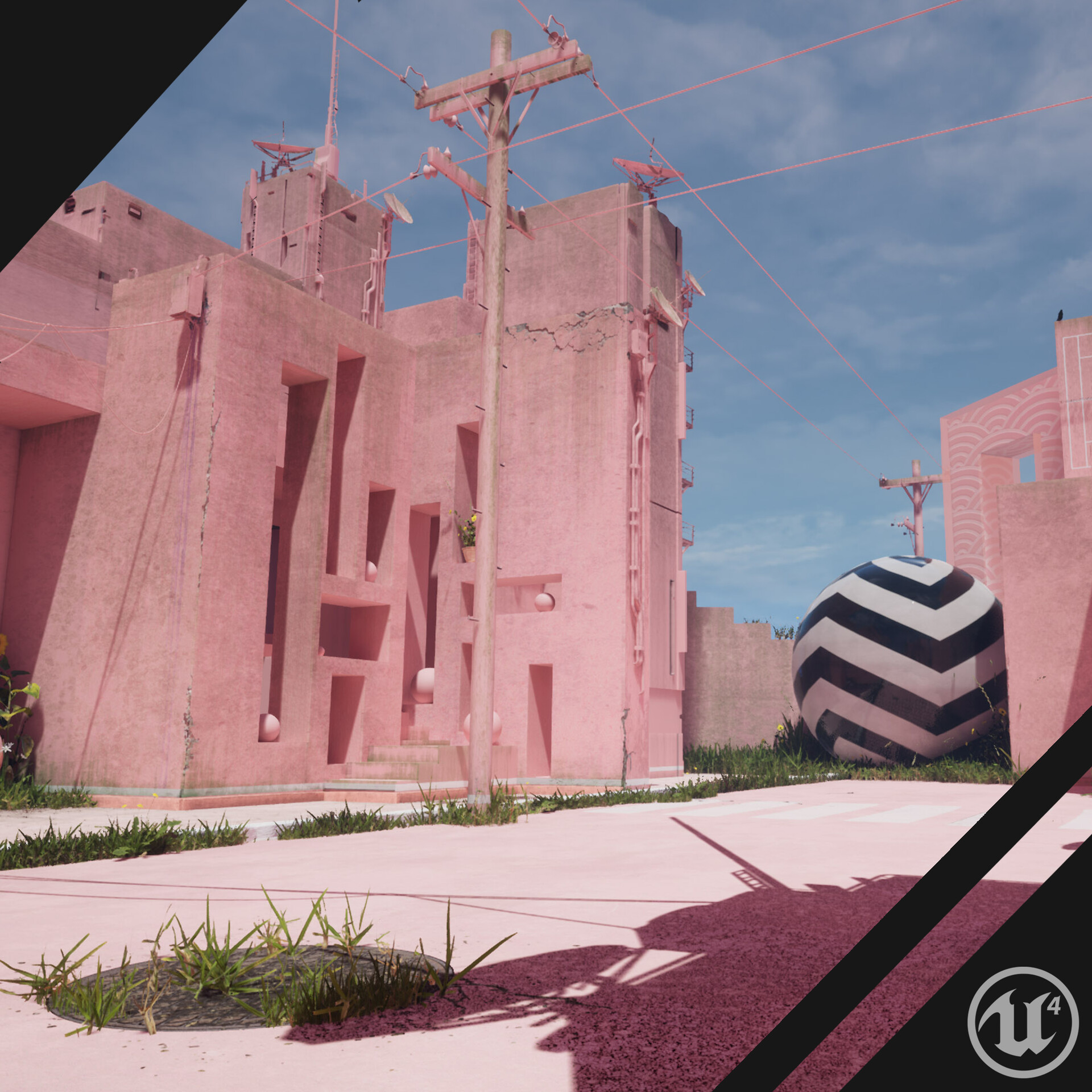 ArtStation - Pink Surreal Environment in UE4
