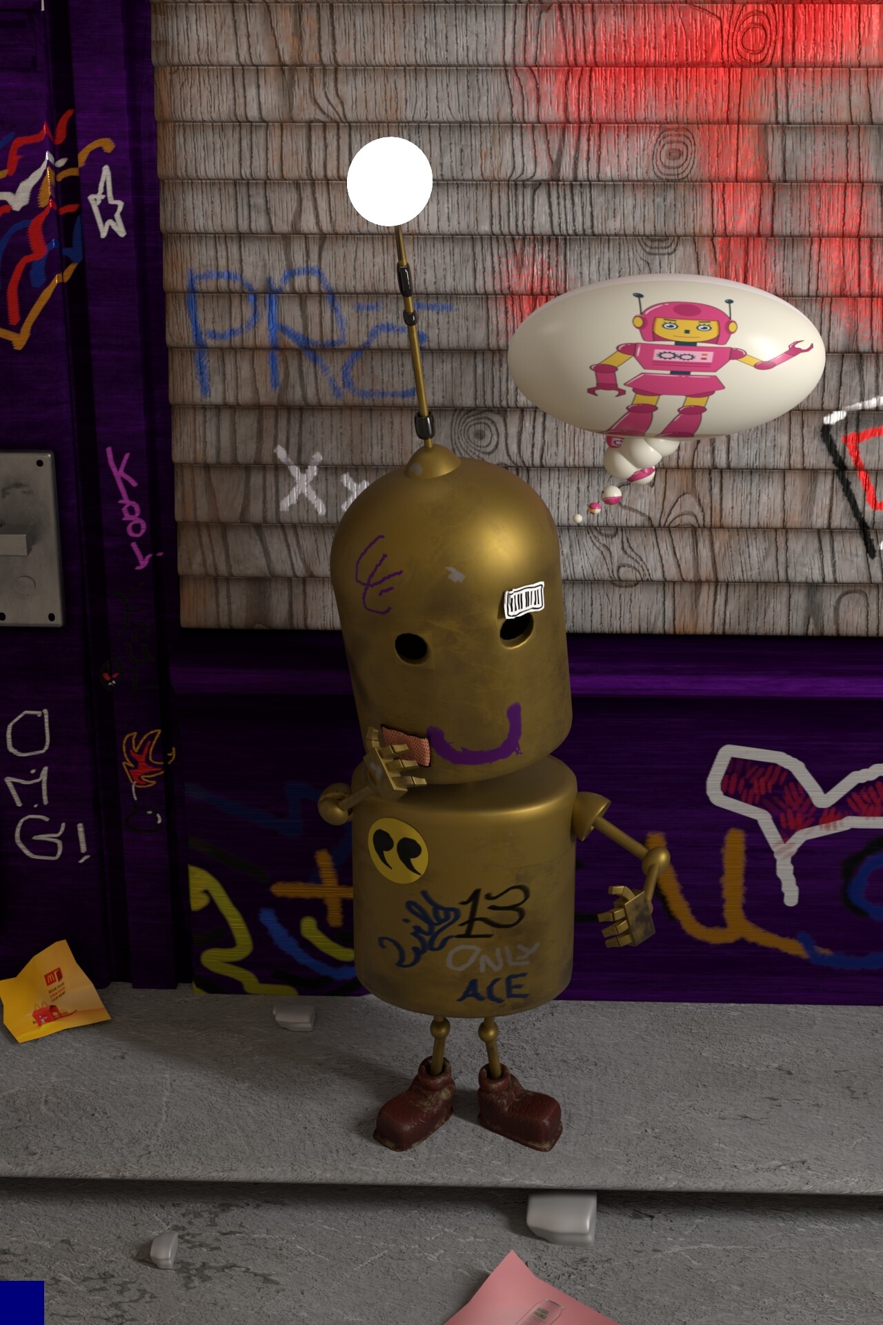 ArtStation - Romeo the robot