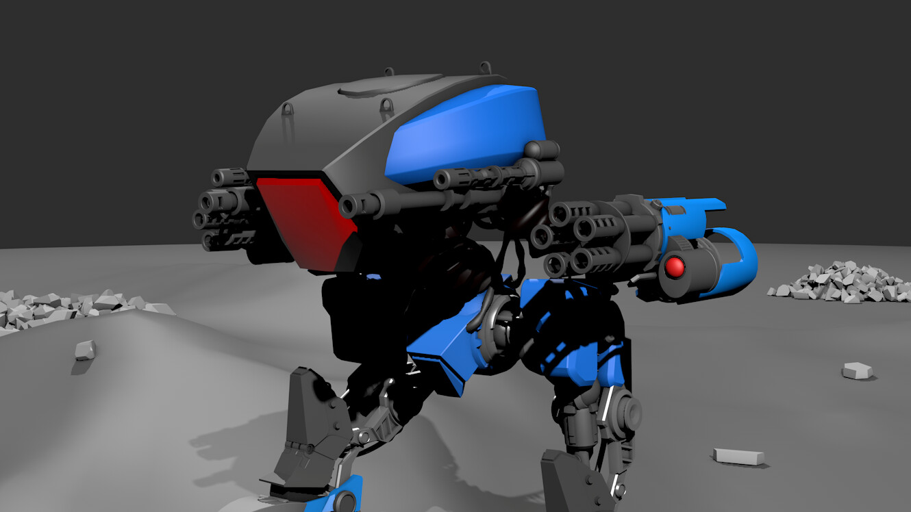 ArtStation - Robot Rig