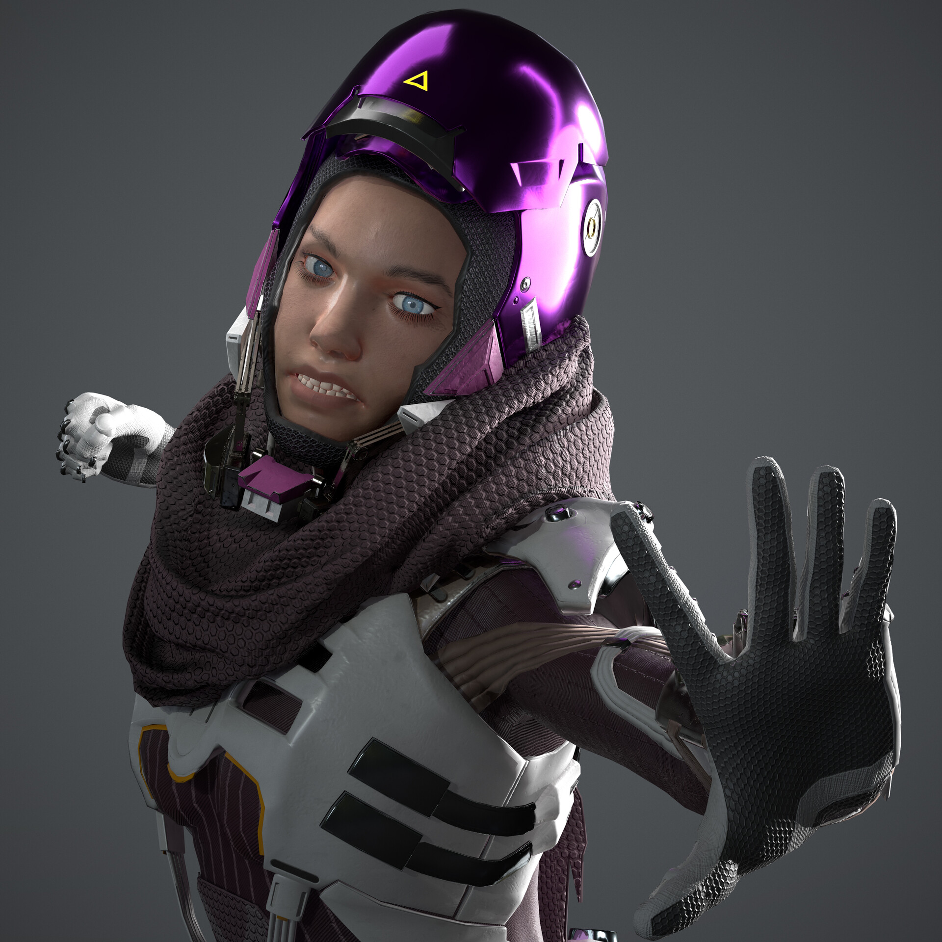 ArtStation - Wraith Voidwalker recreation - Apex Legends