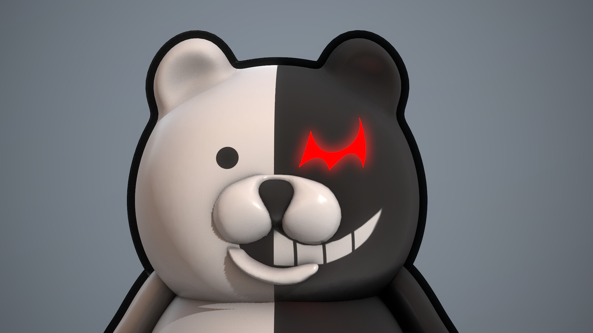 ArtStation - Danganronpa - Monokuma