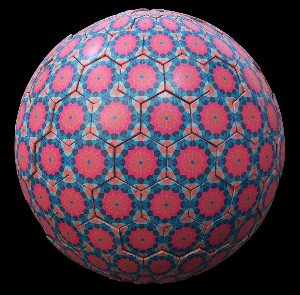 ArtStation - Middle Eastern Patterns | 4 Materials