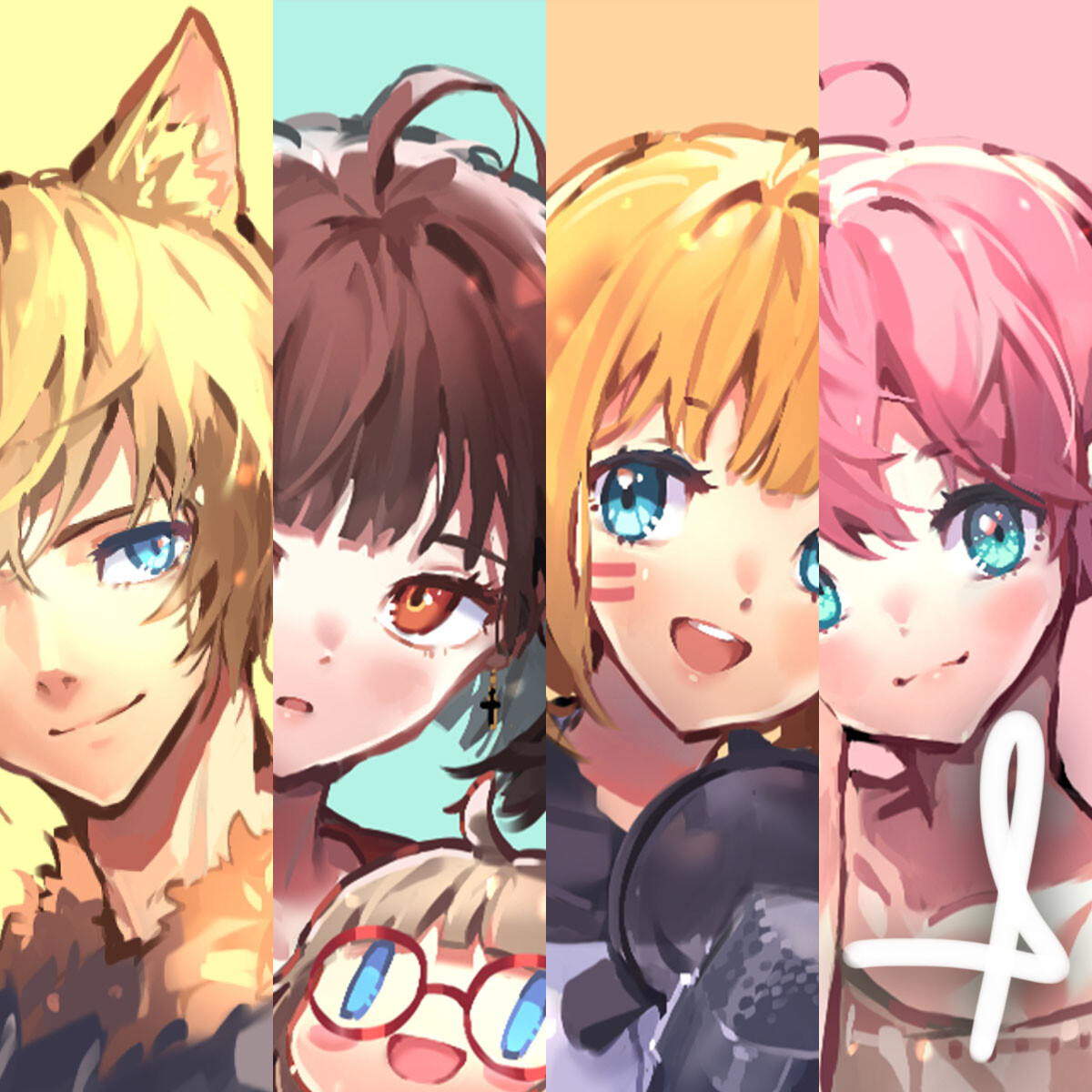 ArtStation - My Favorite Utaite's (Birthday 2020)