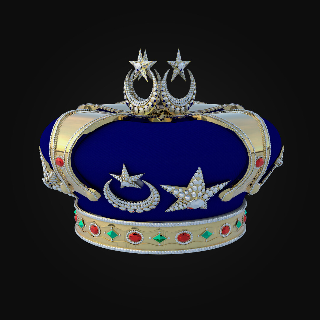 ArtStation - Sultan of Johore's Crown