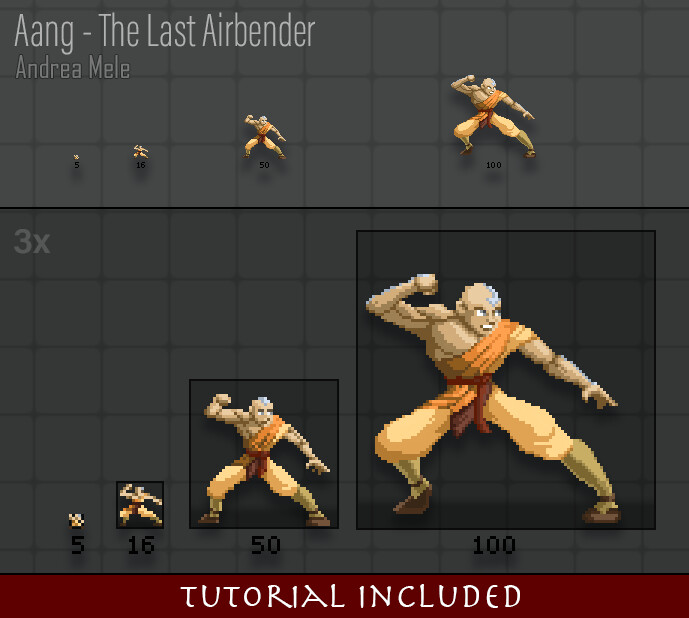 ArtStation - Aang - Avatar The Last Airbender