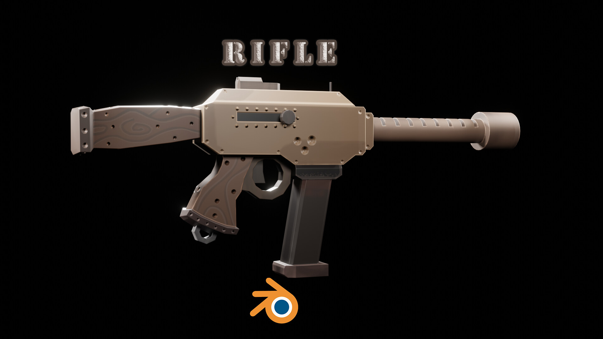 ArtStation - Simple Rifle