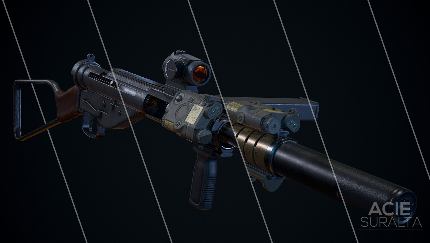 ArtStation - Sten MKII "FrankenSTEN"