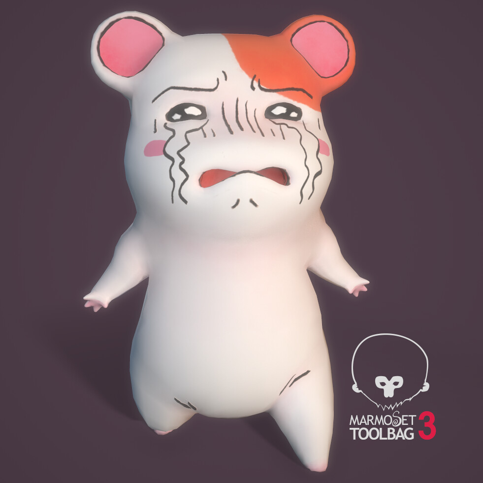 ArtStation - Sad Hamster Animated