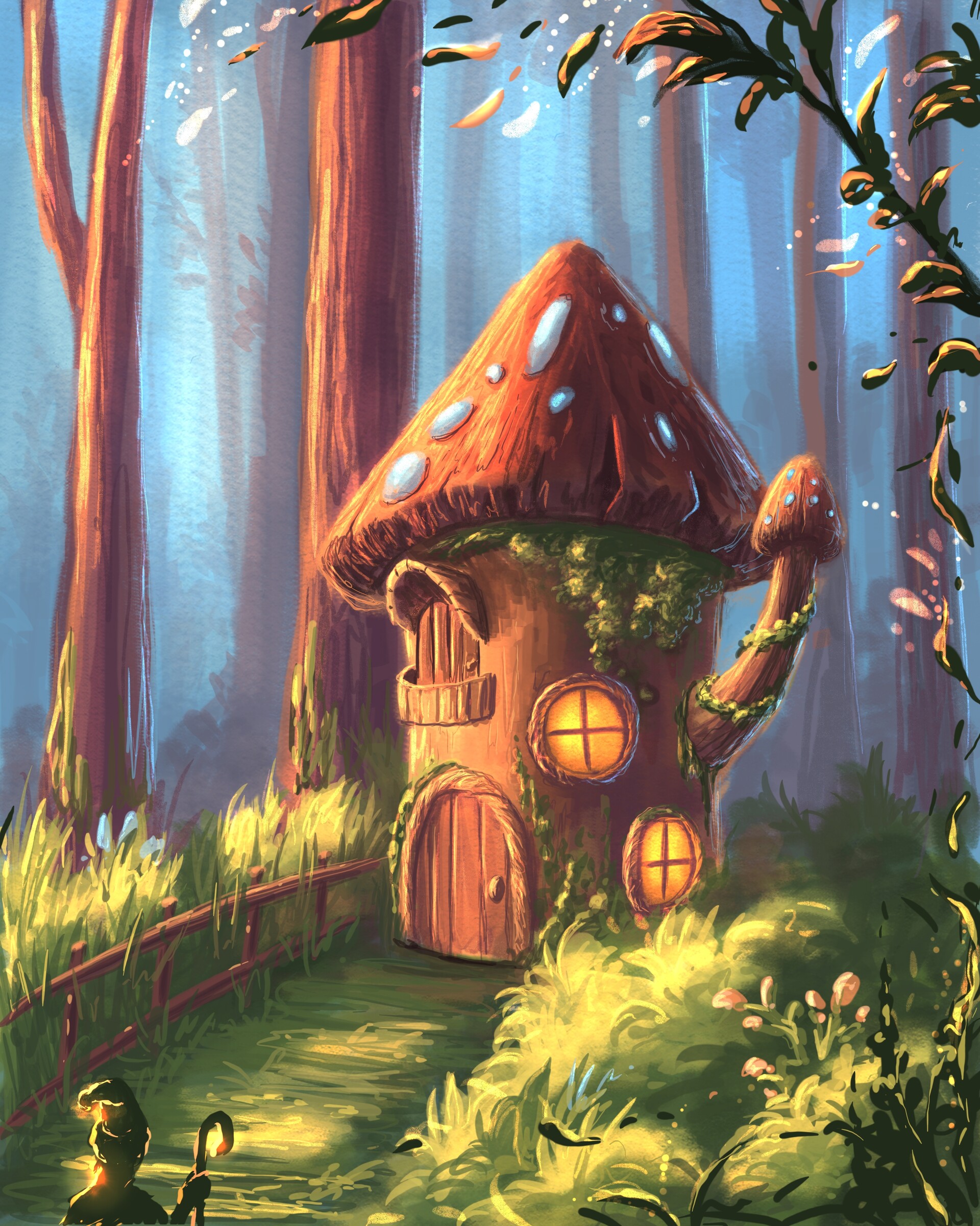 ArtStation - Mushroom house