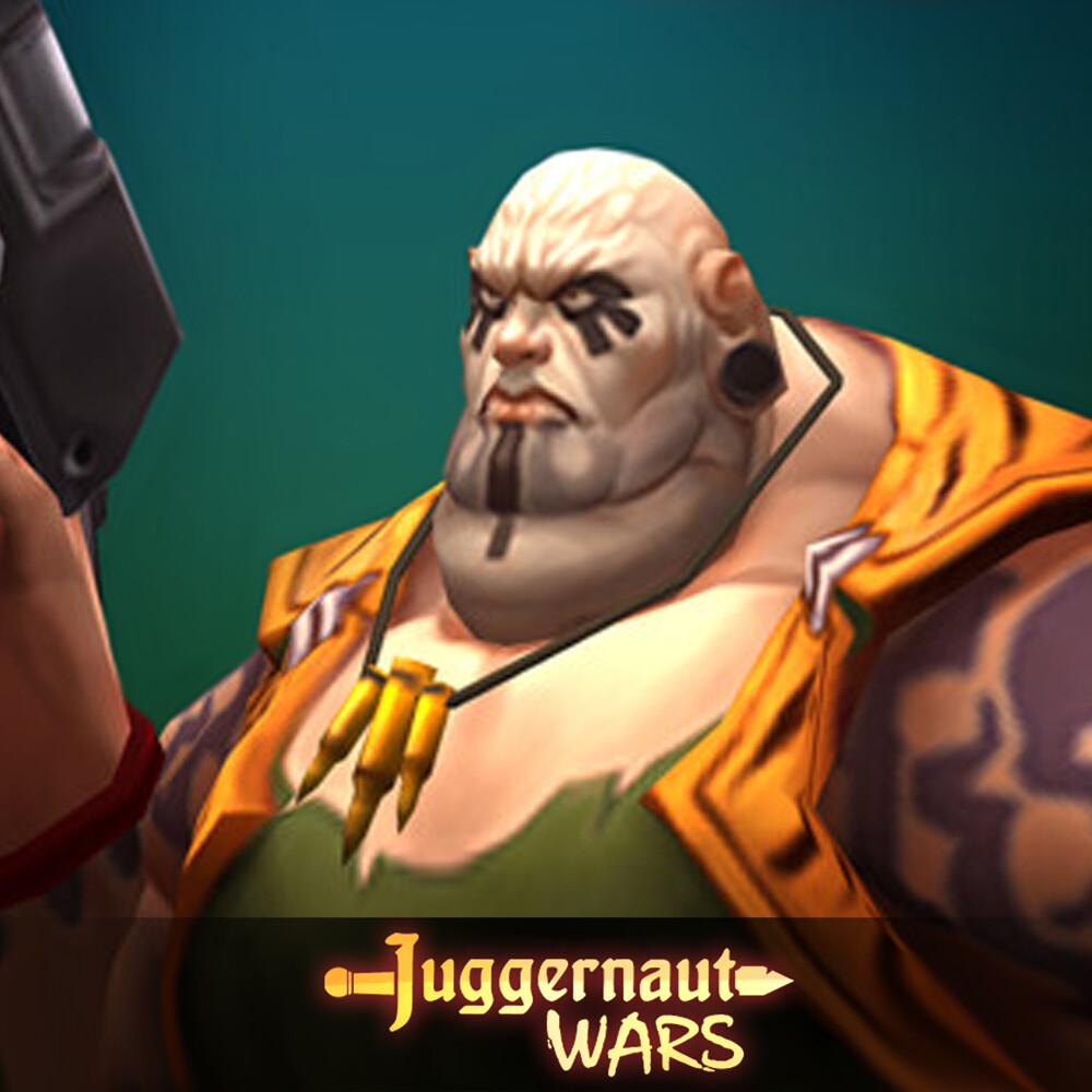 ArtStation - Boss Kingpin. Juggernaut wars. Rig and animations
