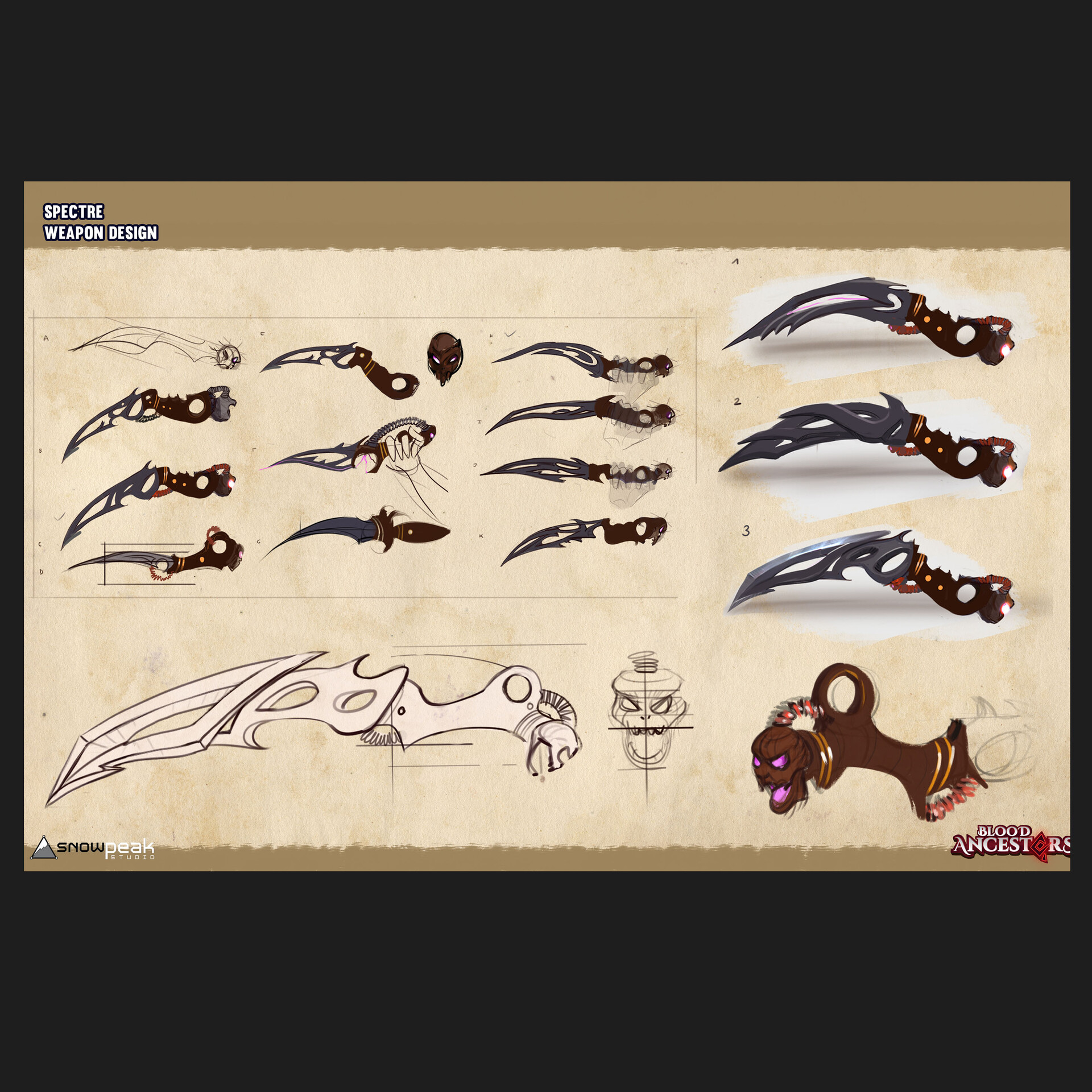 ArtStation - Weapon design