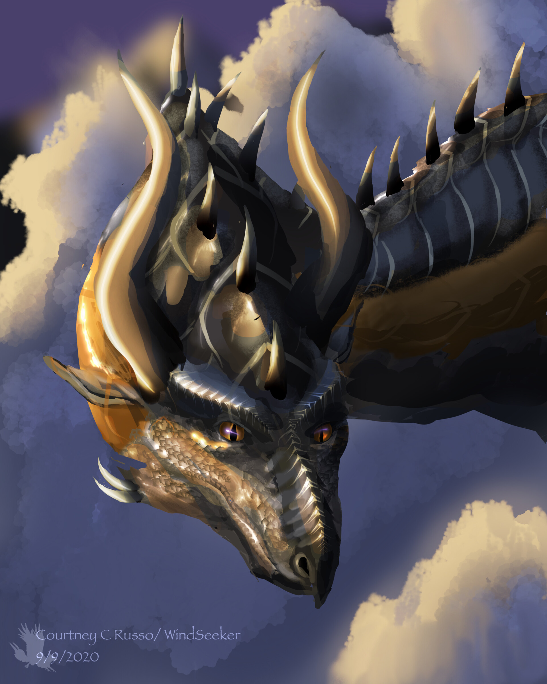 ArtStation - Evictor’s Dragon