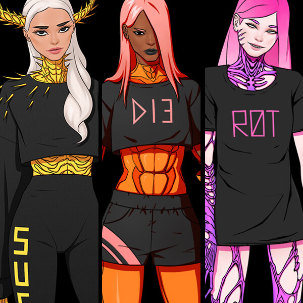 ArtStation - Suffer Die Rot