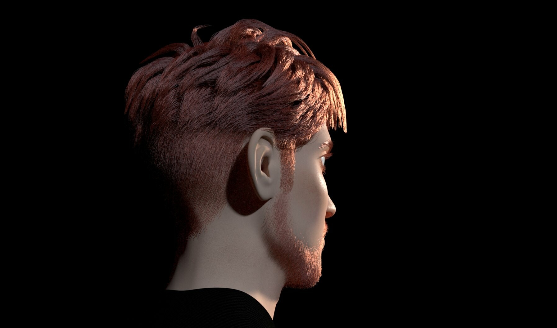 ArtStation - Man Head Model
