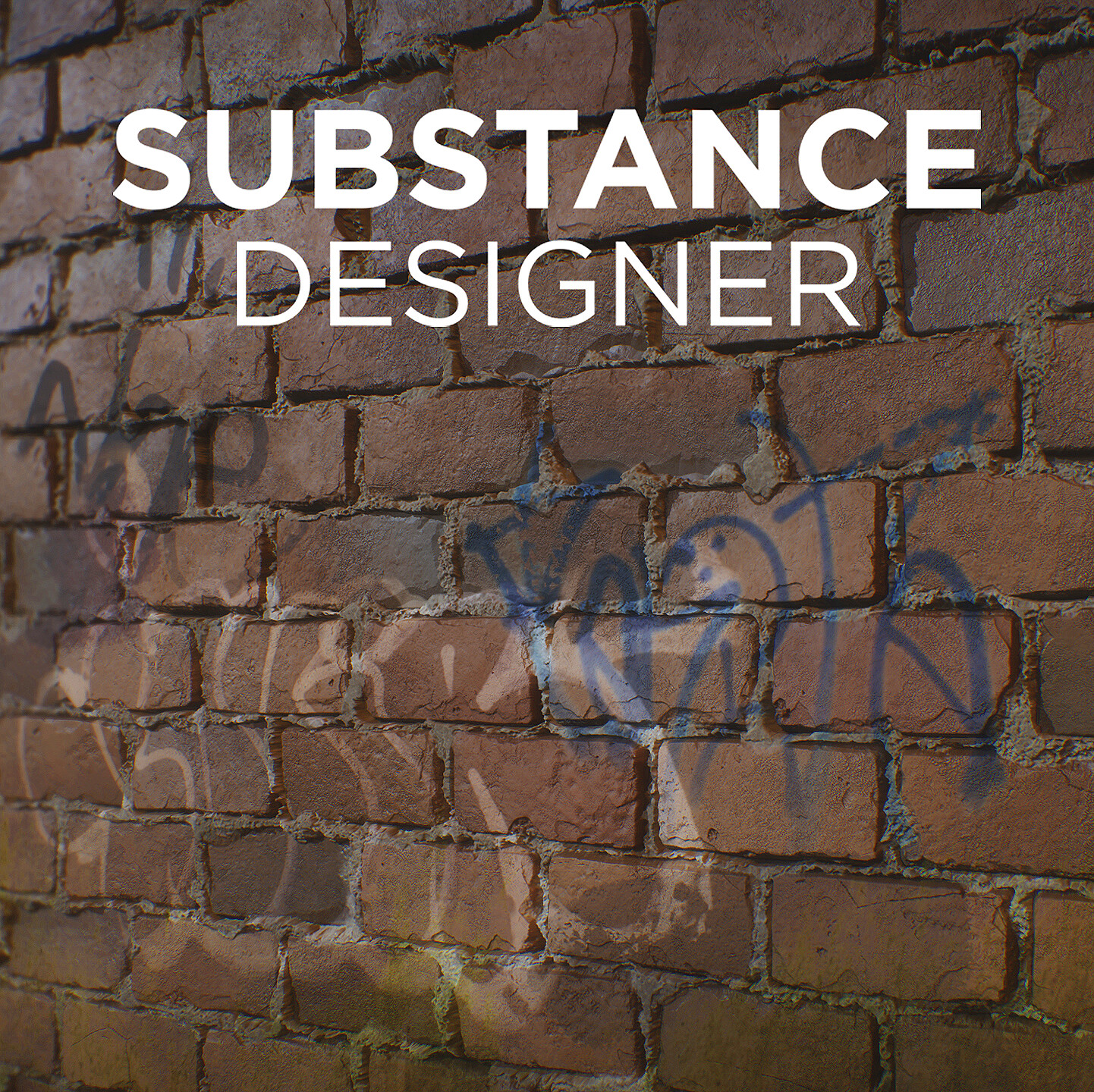 ArtStation - Substance Designer - Procedural Brick Study