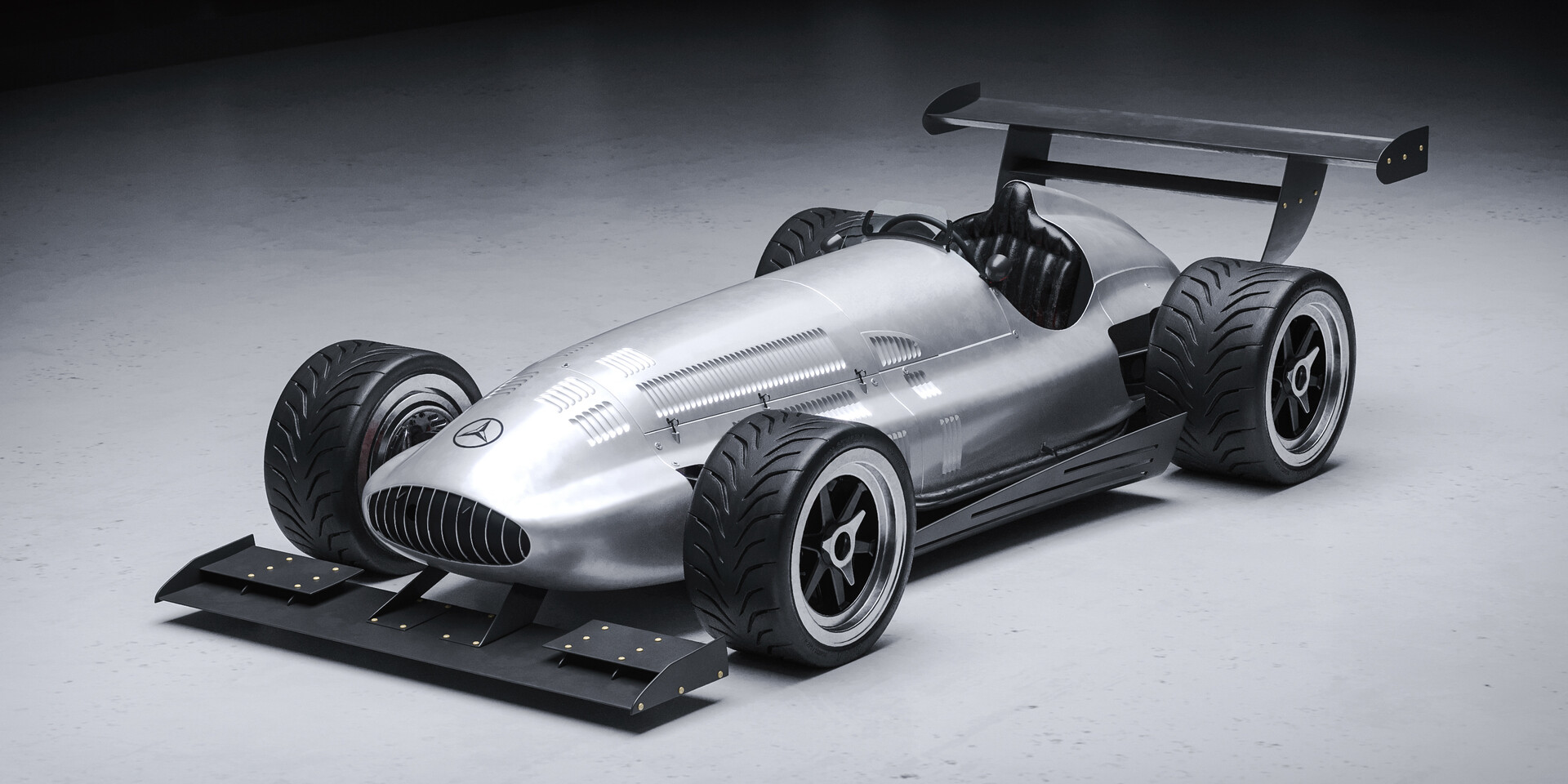 ArtStation - 1938 Mercedes-Benz W154