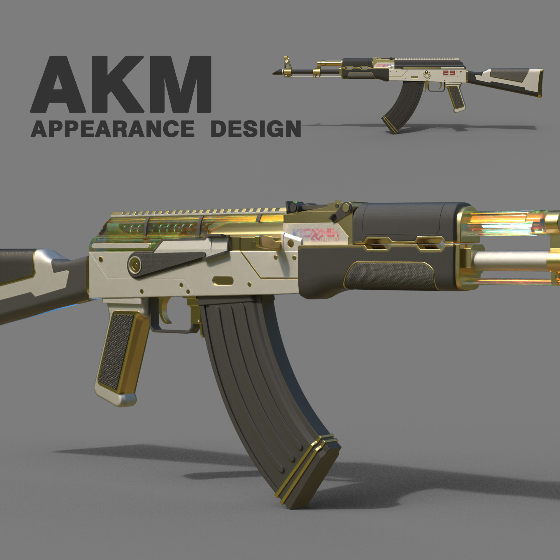 ArtStation - AKM appearance design