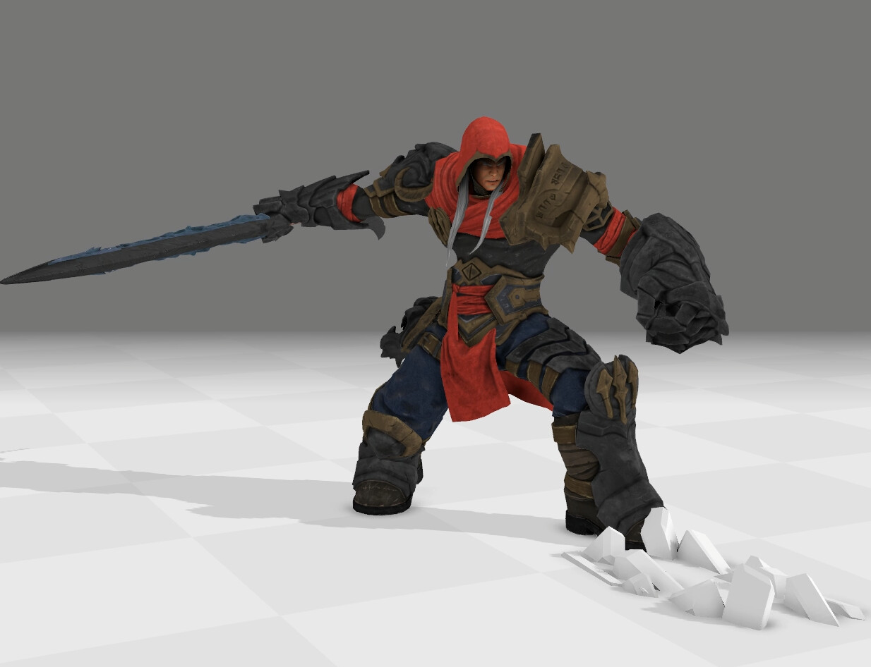 ArtStation - War (Darksiders) - Combo Attack