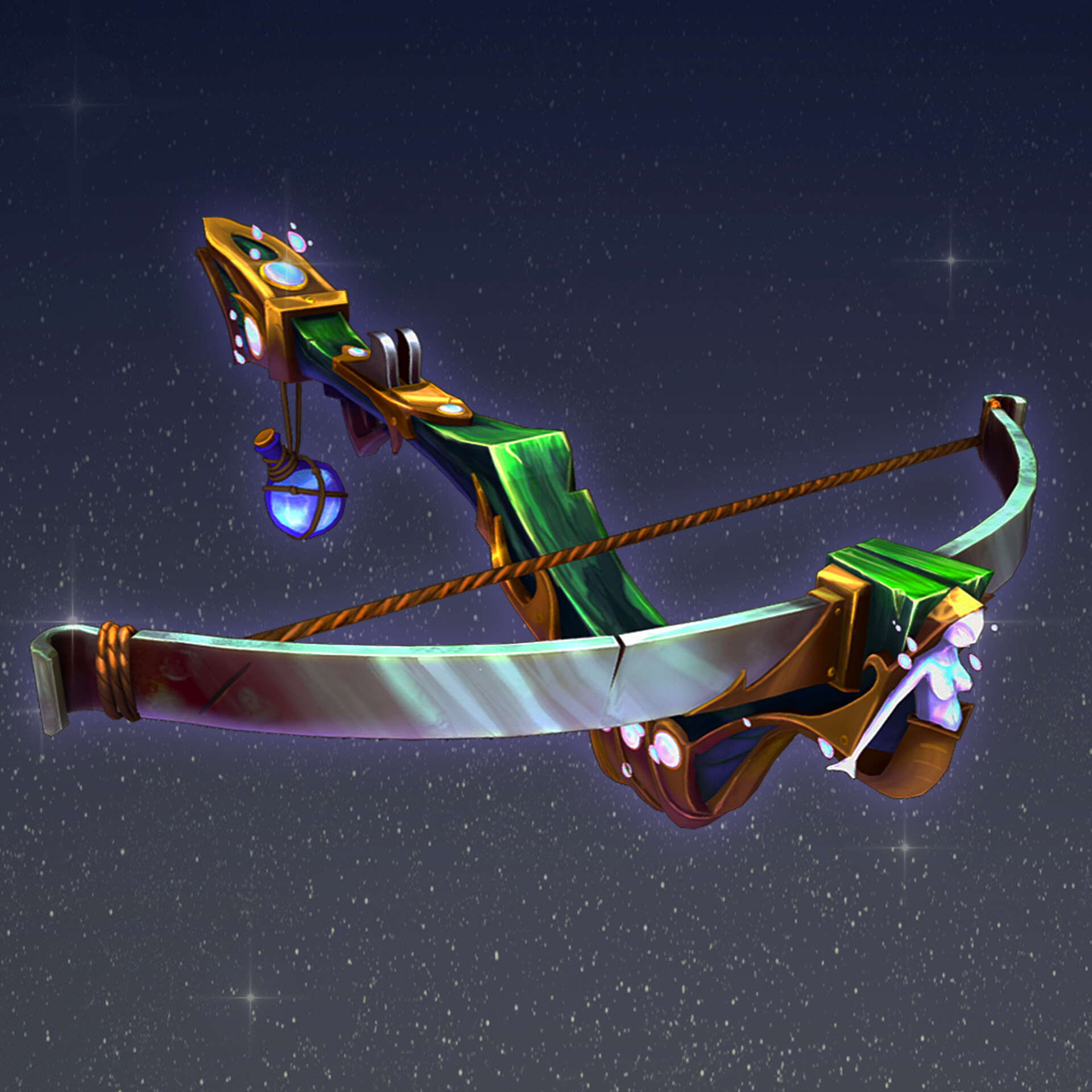 ArtStation - "Crossbow of the Mermaid Huntress" - 3D Weapon