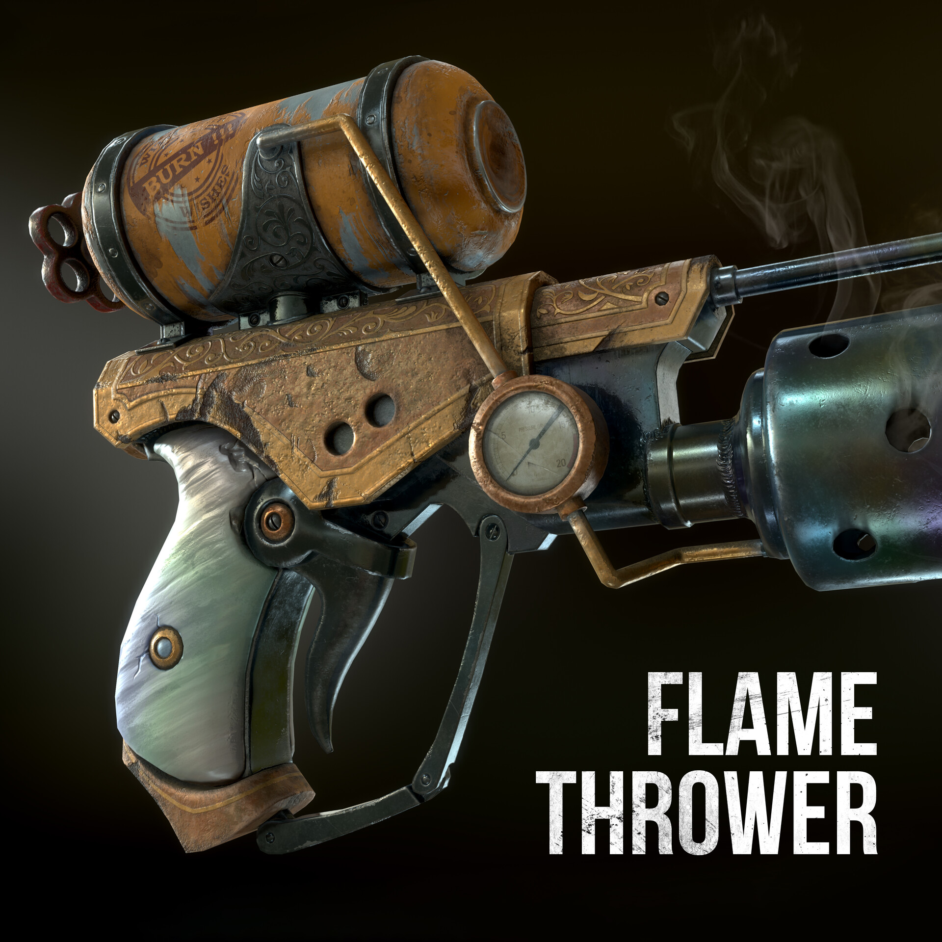 ArtStation - Flamethrower