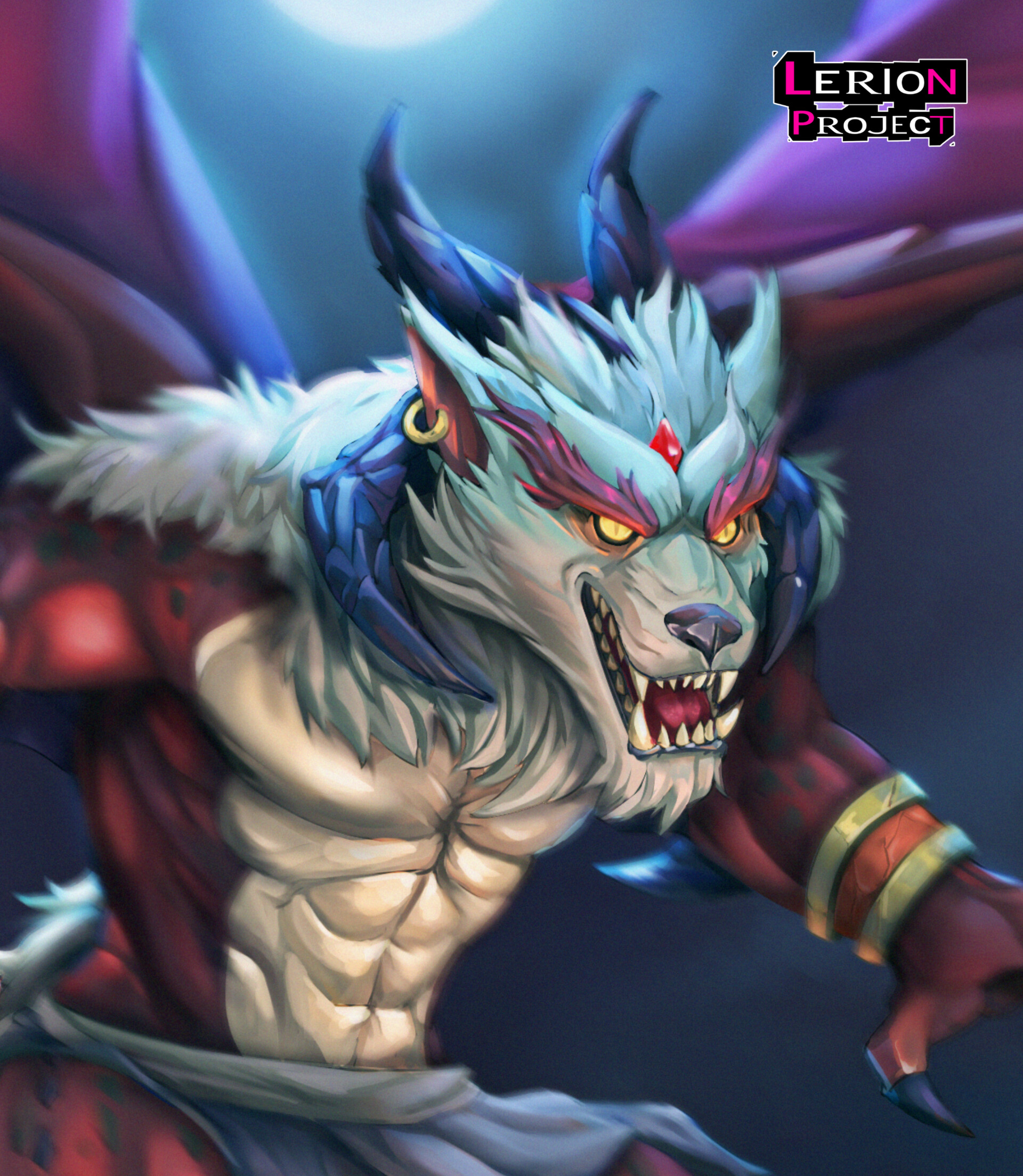 ArtStation - The Night Fang - Fantasy Creature