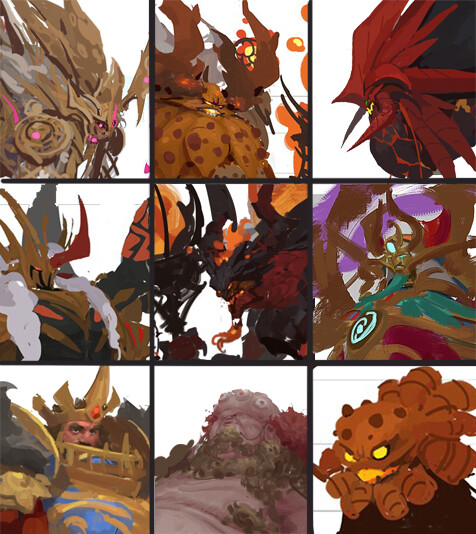 ArtStation - BOSS概念草图