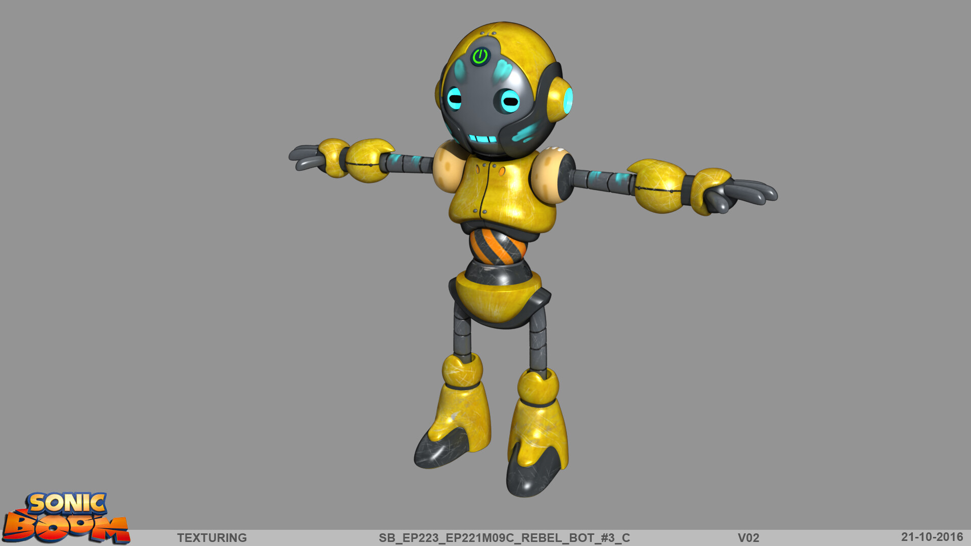 ArtStation - Sonic Boom Season 2 - Rebel Bot #3