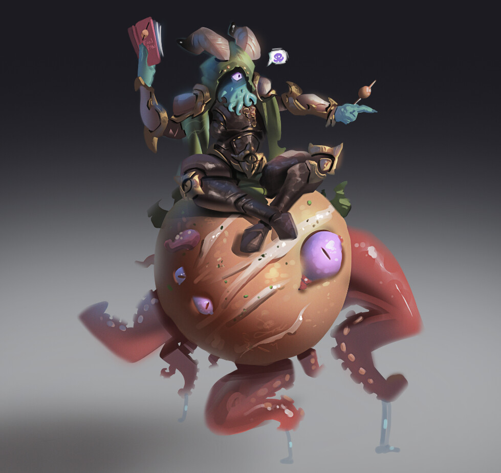 ArtStation - Misc characters: Chroma Corps event