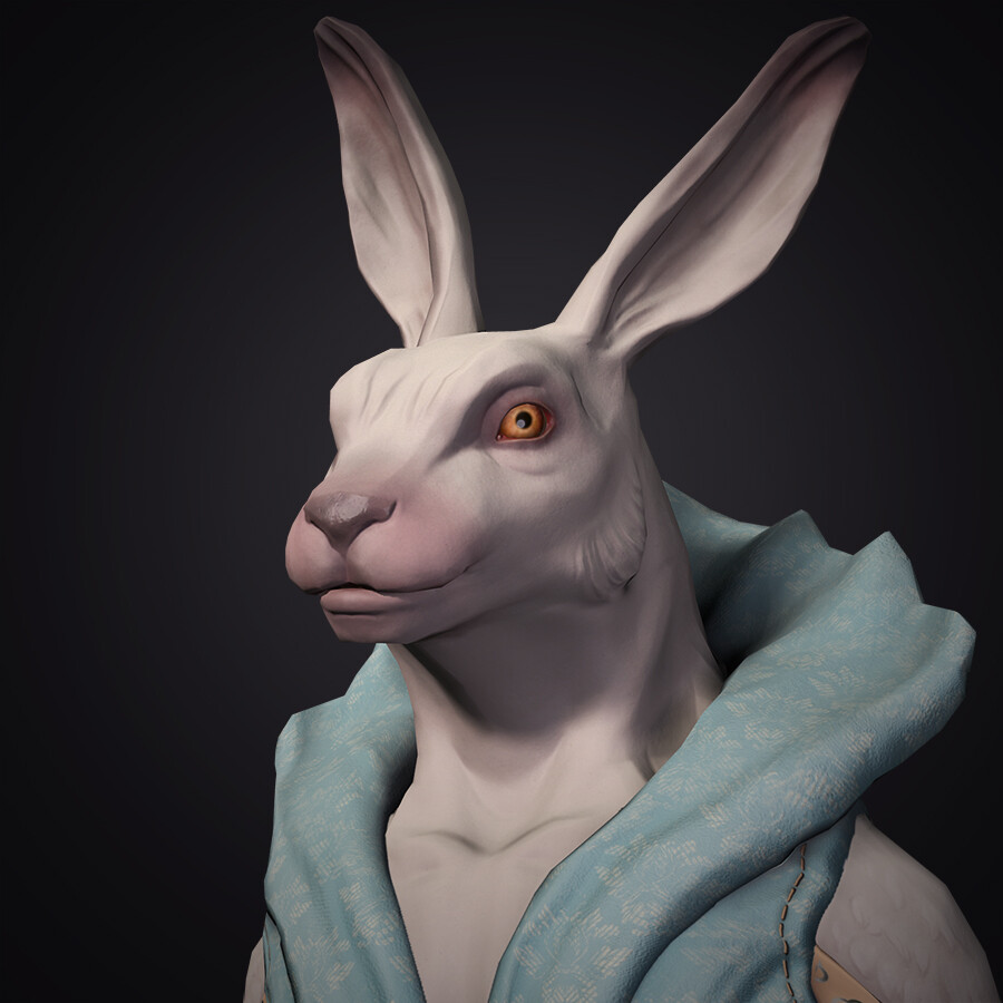 ArtStation - Rabbit - Game Character