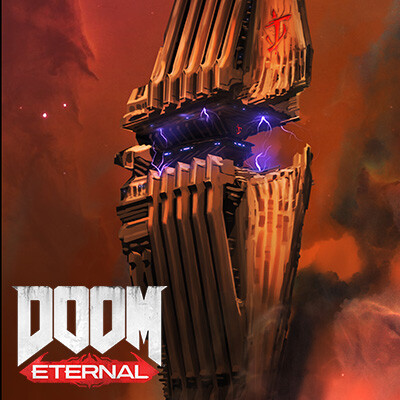 ArtStation - DOOM Eternal - Fortress of DOOM Early Exploration