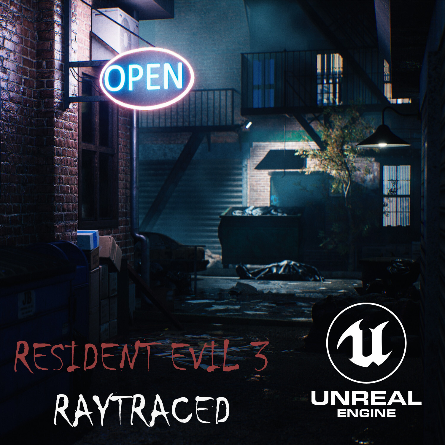ArtStation - Inspired by Resident Evil 3 remake Unreal Engine 4.25 Raytrace