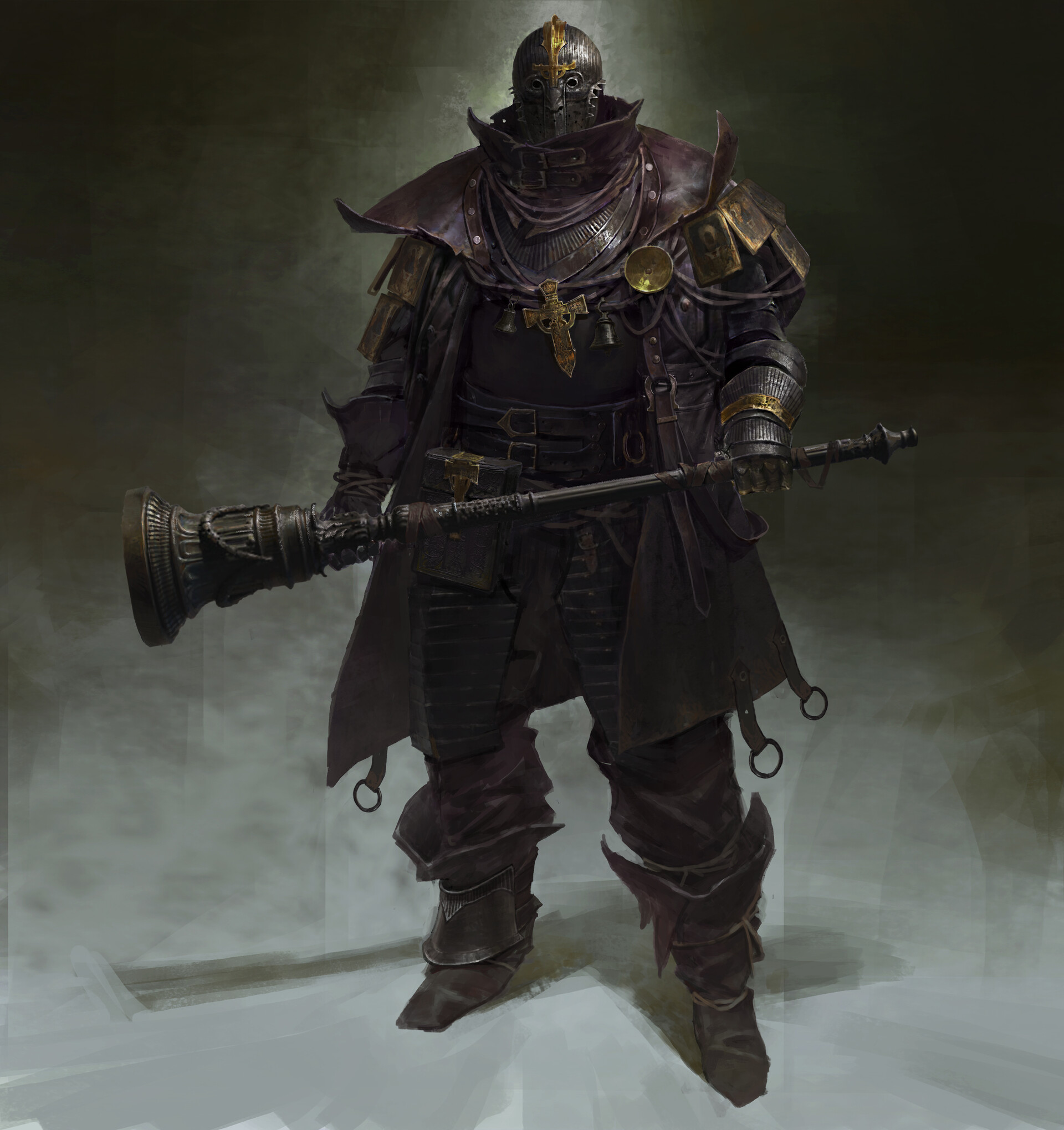 ArtStation - the Silent Paladin