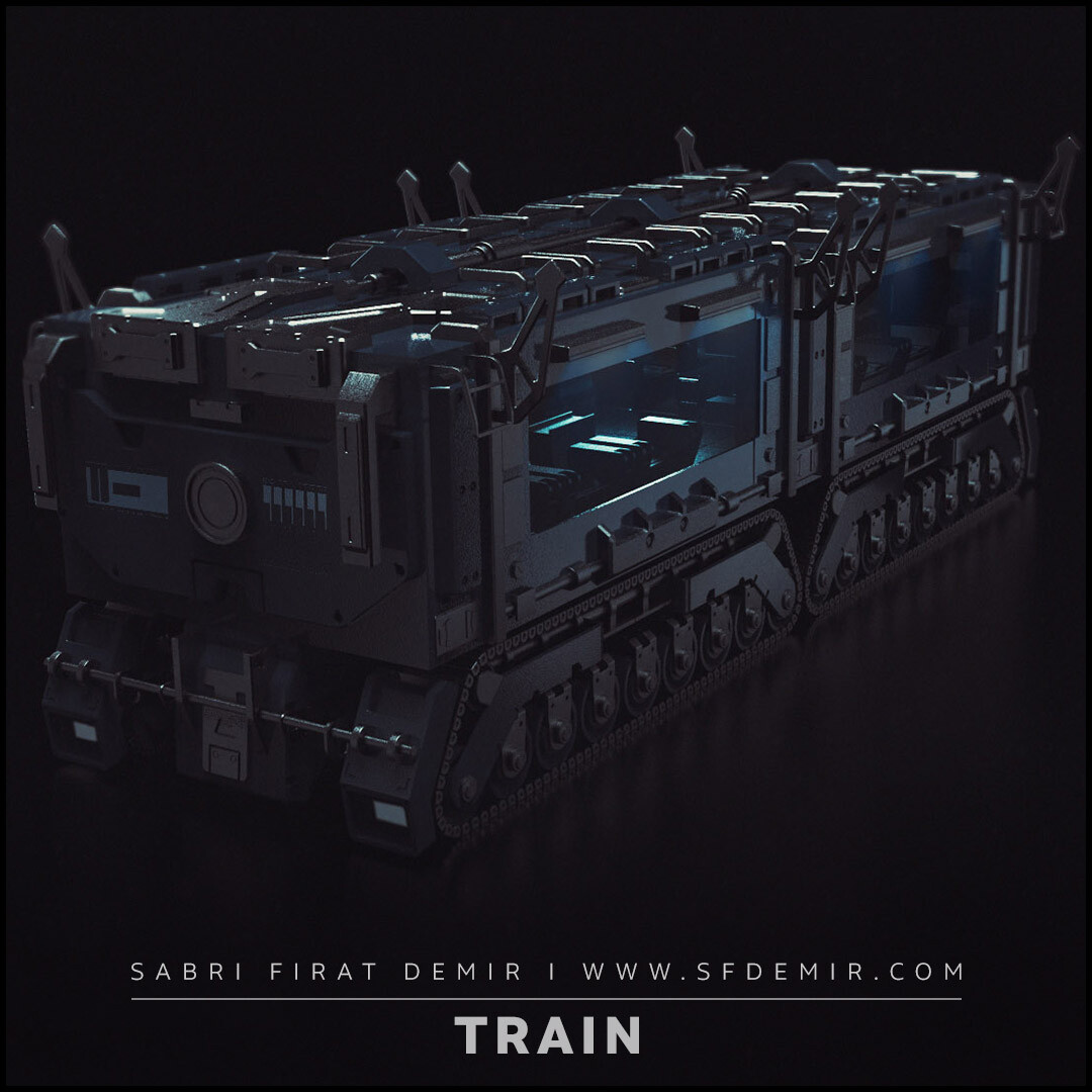 ArtStation - Sci-Fi Train