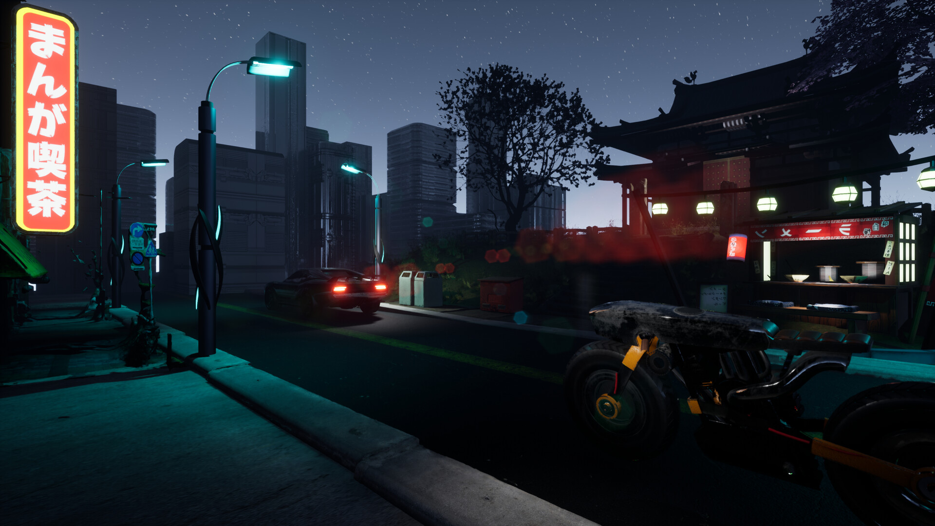 ArtStation - Futuristic Scene