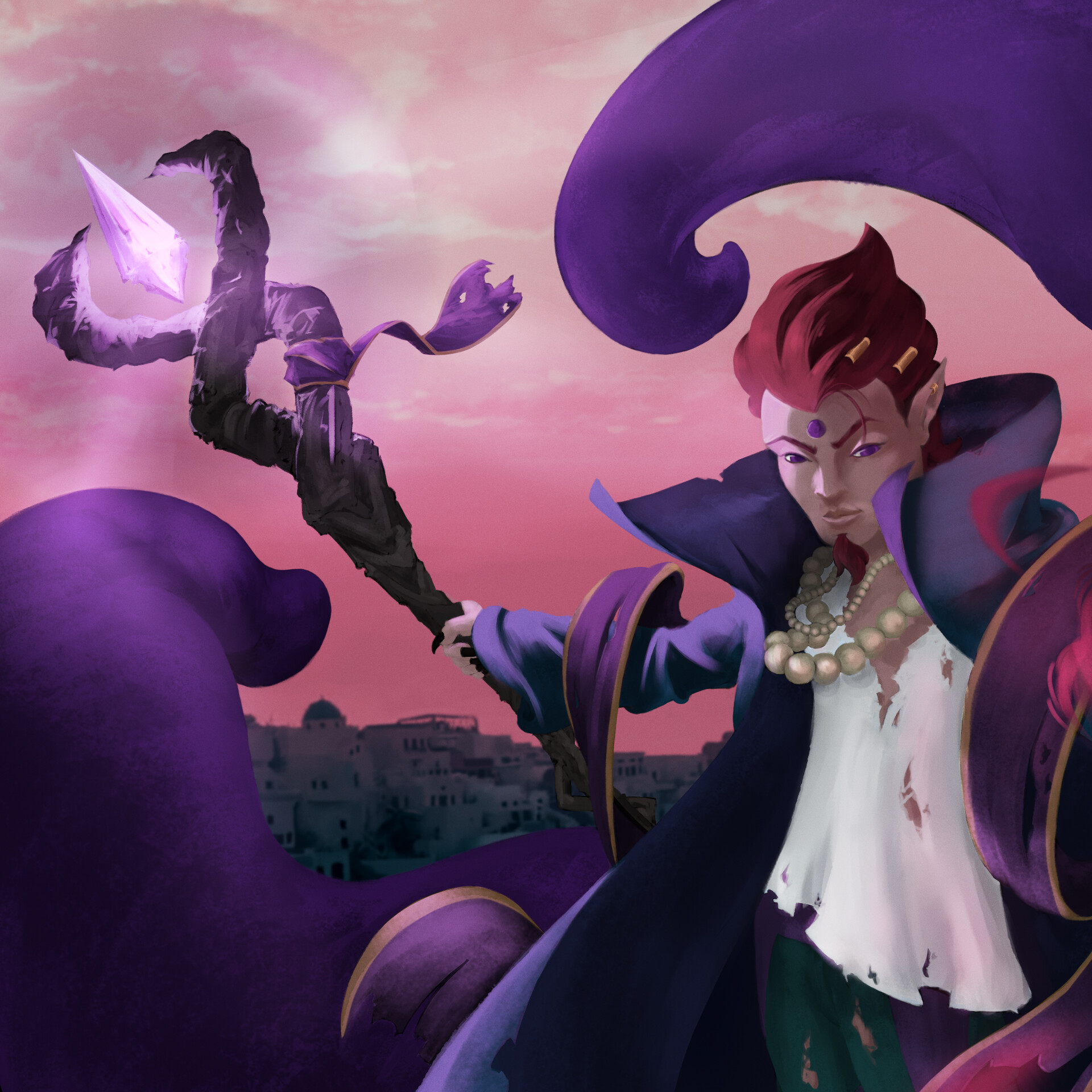 ArtStation - Abyssal Sorcerer - Study